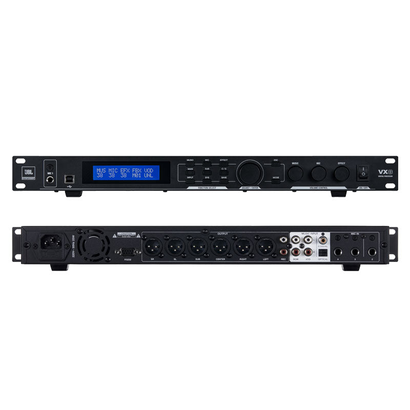 JBL VX8 Professional-Featured Digital Processor – EAST OCEAN AUDIO SDN BHD (1265632-W)